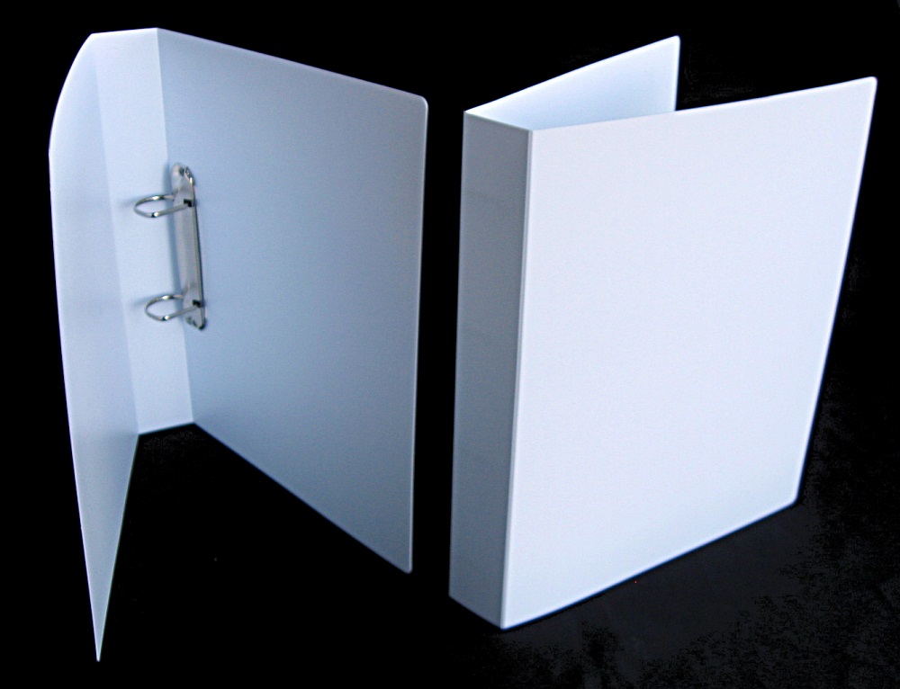 Donside Pockets & Binders A4 Portrait White Polypropylene Ring Binder ...